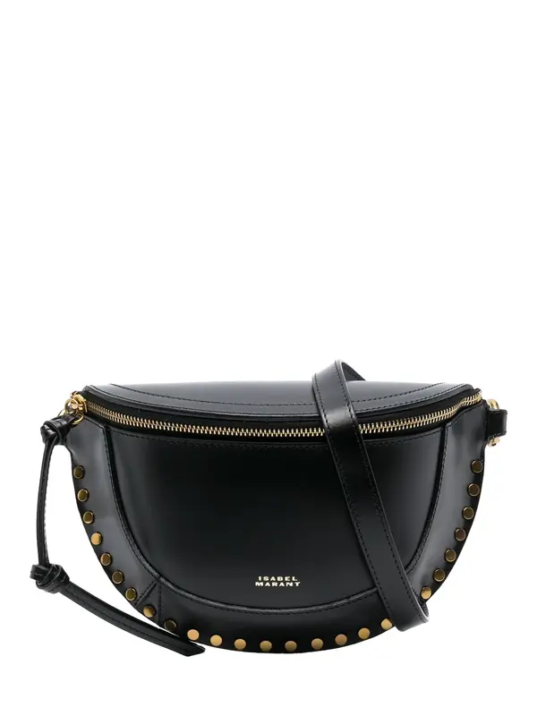 Isabel Marant Skano Leather Belt Bag - Black