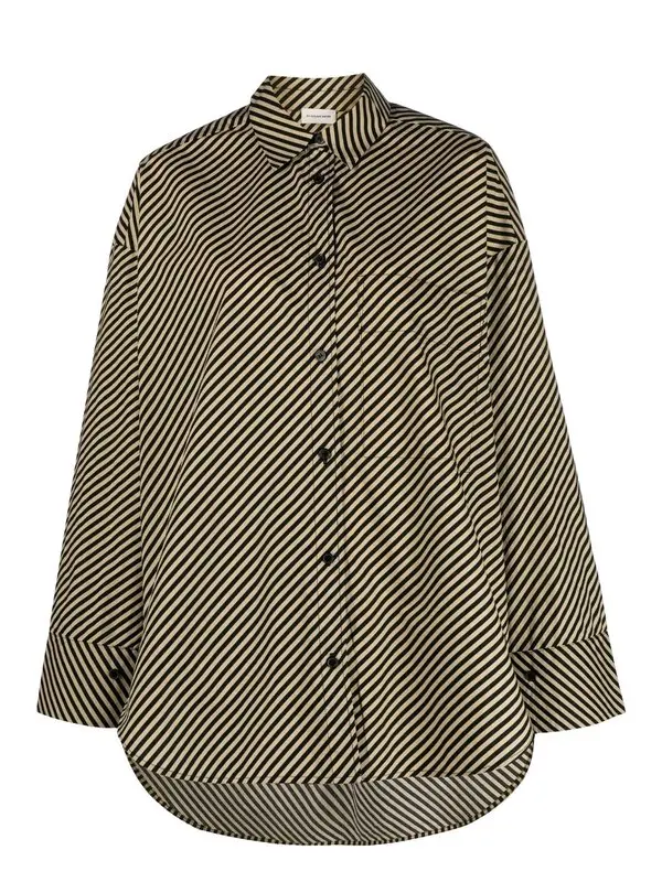 BY MALENE BIRGER Derris Organic-cotton Shirt - Neutrals