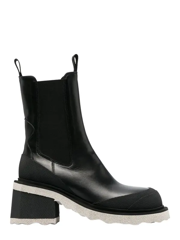 Off-White Sponge-sole Chelsea Boots - Black