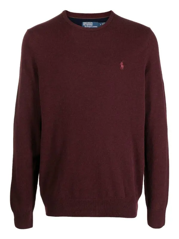 Polo Ralph Lauren Pony Crew-neck Jumper - Red