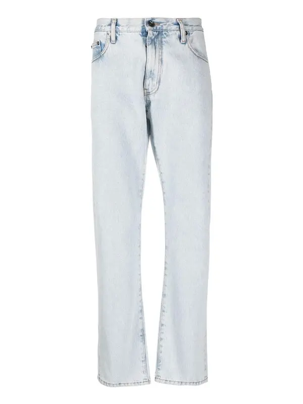 Off-White Slim-fit Jeans - Blue