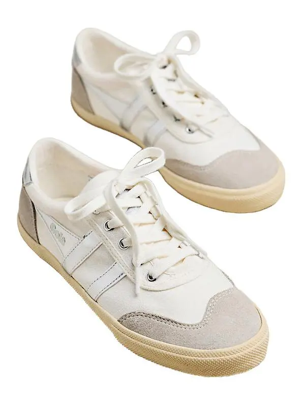 Gola Badminton Sneakers - Off White/silver