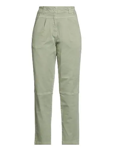AERONAUTICA MILITARE Tapered Gabardine Pants - Sage Green