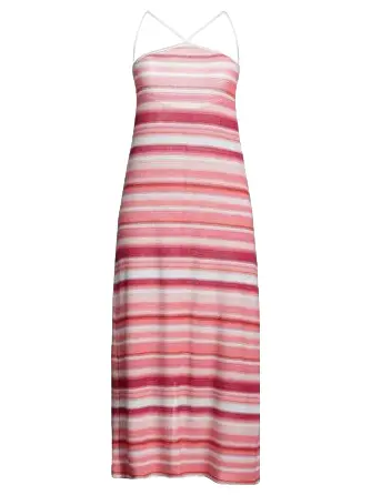 PEPITA Flared Midi Dress - Pink