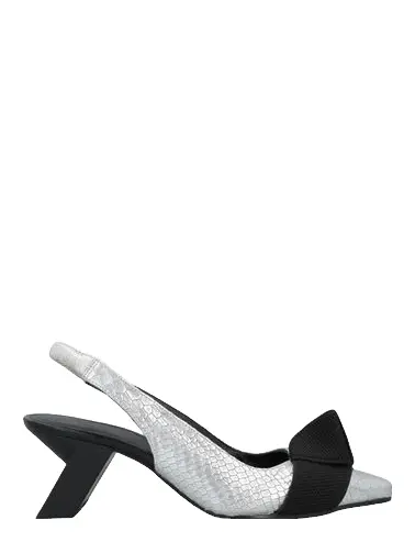 DANIELE ANCARANI Slingback Pumps - Silver