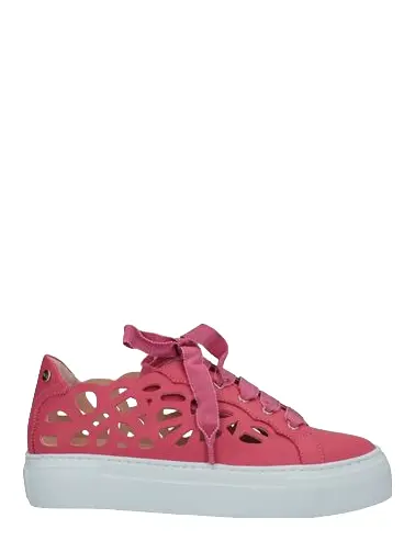 Agl Low-top Leather Sneakers - Red