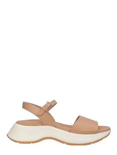 Hogan Leather Sandals - Beige
