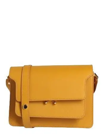 Marni Cross-body Bag With Adjustable Shoulder Strap - Yellow