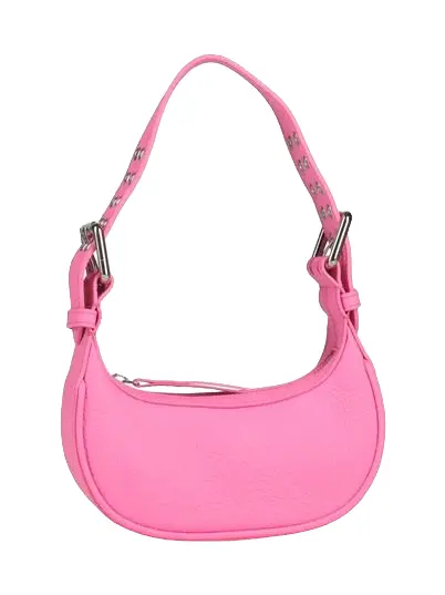By Far Bull Skin Hobo Bag - Pink