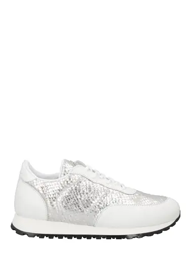 GIUSEPPE ZANOTTI Laminated Calfskin Sneakers - White