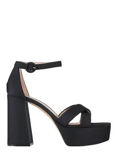 GIANVITO ROSSI Platform Sandals - Black