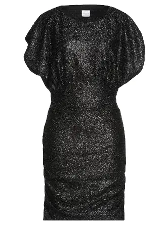 GAËLLE PARIS Mini Dress With Sequins - Black