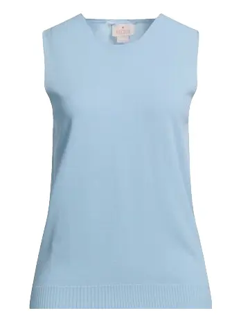 NOCOLD Sleeveless Knit Top - Blue
