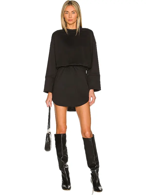 Superdown Lana Sweater Dress - Black