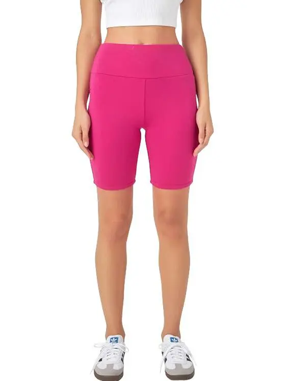 GREY LAB Bike Shorts - Fuchsia