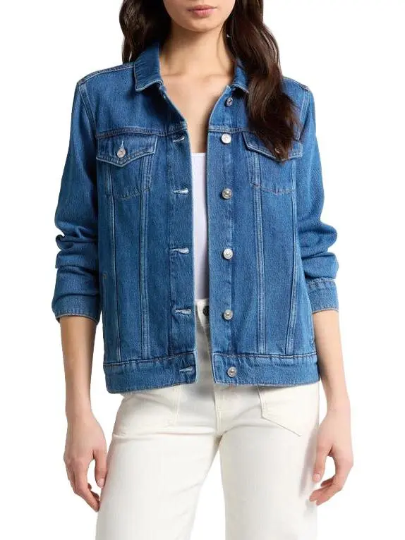 Paige Rowan Denim Trucker Jacket - Bellisimo