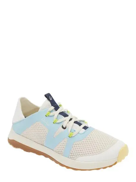 Olukai Huia Sneaker - White Sand/misty Blue