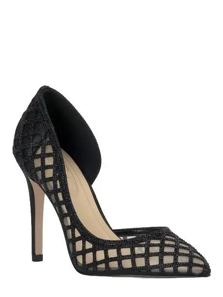 Jessica Simpson Prizma D'orsay Pumps - Black Rhinestone