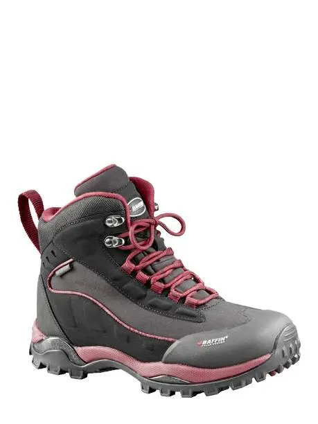 BAFFIN Hike Waterproof Winter Boots - Black/sangria