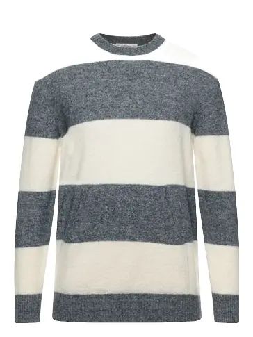 KANGRA Striped Knit Sweater - Beige