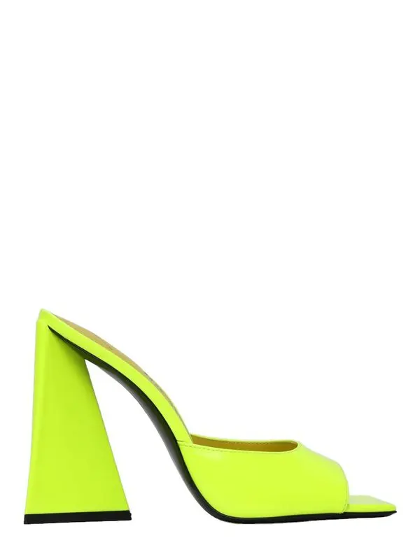 Attico Devon Mule 115mm - Fluorescent Yellow