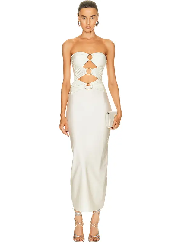 SHANI SHEMER Lily Maxi Dress - Cream