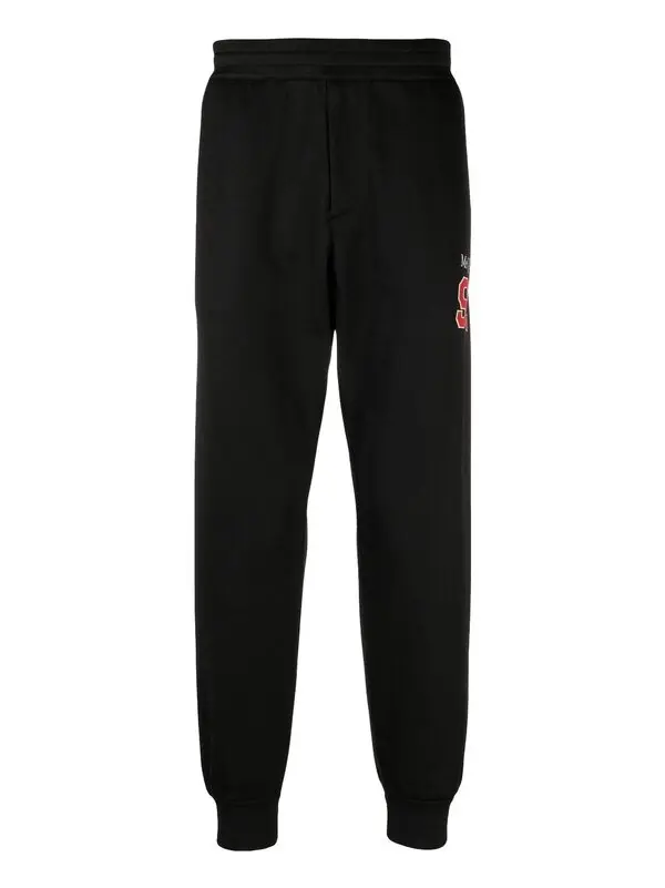 Alexander McQueen Logo-print Track Pants - Black