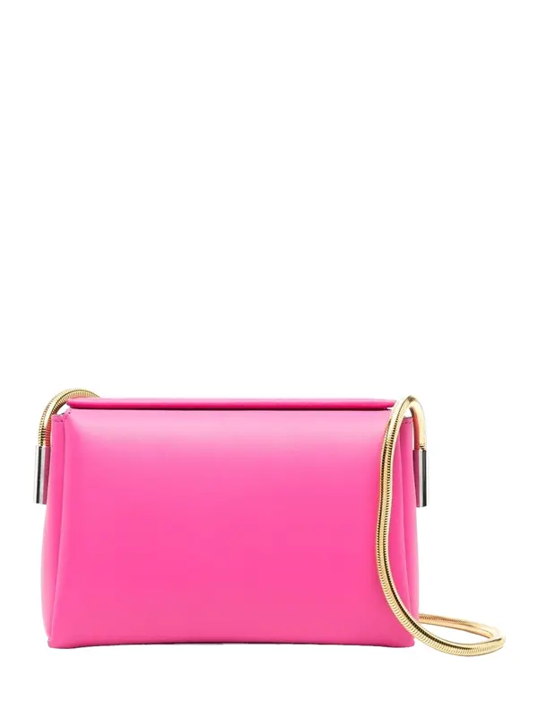 Marni Round Snake Chain Shoulder Bag - Pink