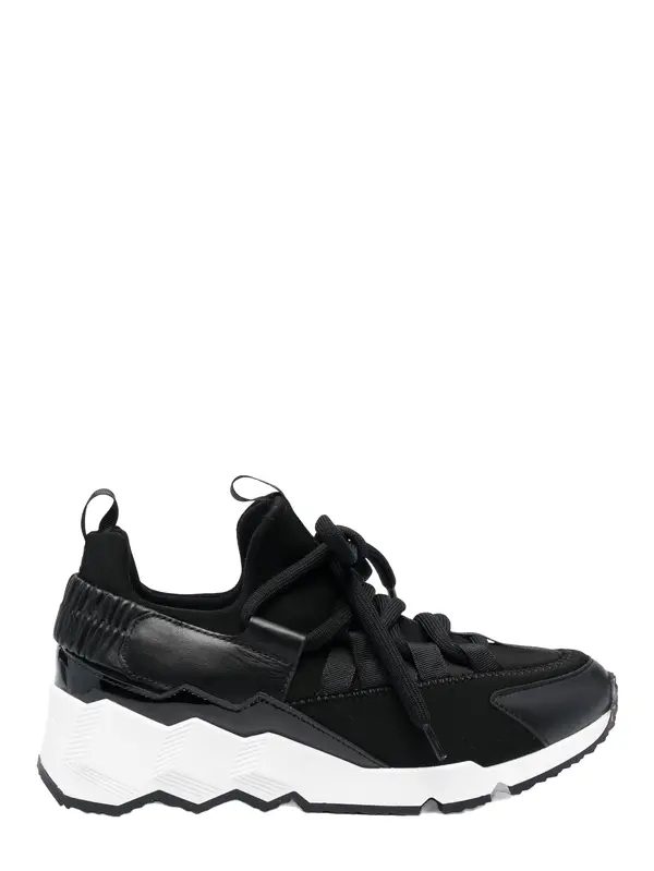 Pierre Hardy Trek Comet Lace-up Sneakers - Black