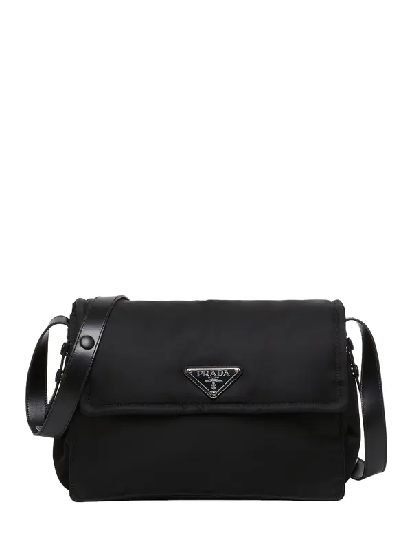 Prada Traveller Shoulder Bag - Black
