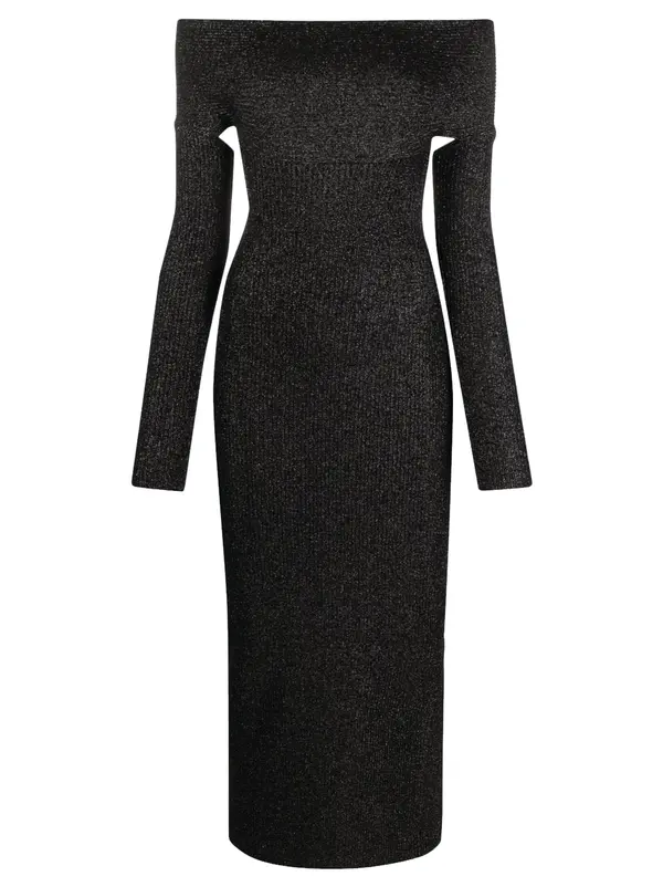 Khaite Marisole Midi Dress - Black