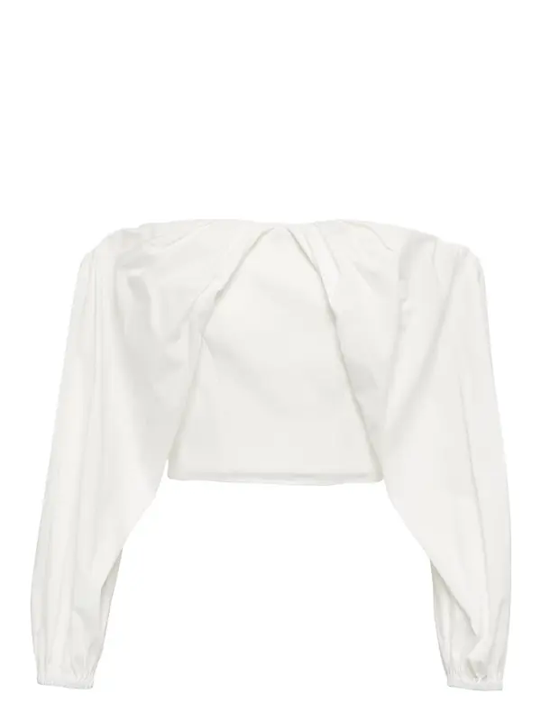 Maticevski Cropped Top - White