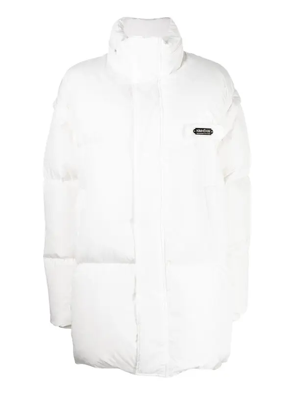 KIMHEKIM Logo Puffer Jacket - White