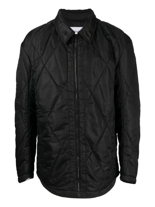 TRUSSARDI Diamond-quilted Jacket - Black