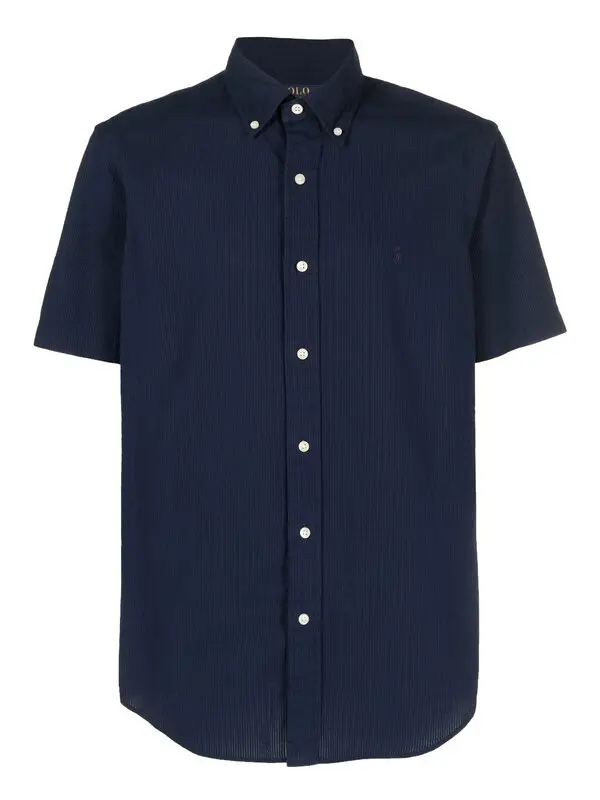 Polo Ralph Lauren Corduroy Short-sleeve Shirt - Blue
