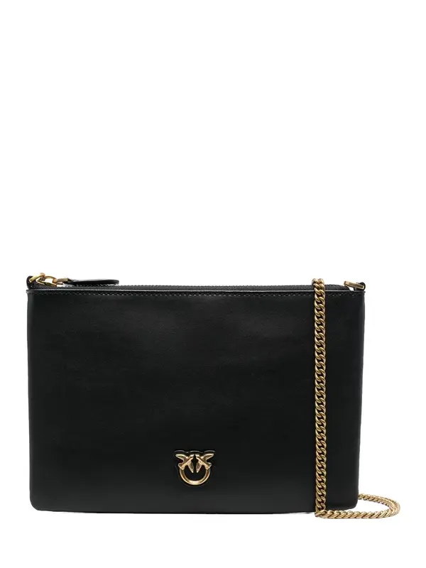 Pinko Leather Clutch - Black