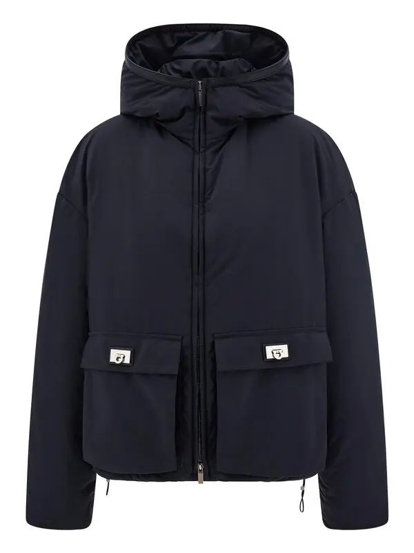 FERRAGAMO Padded Blouson - Black