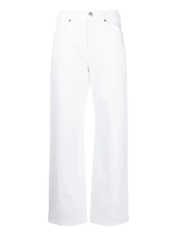 P.a.r.o.s.h Wide-leg Jeans - White