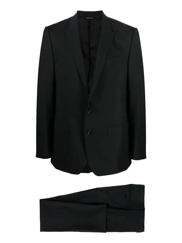 Dolce & Gabbana Single-breasted Suit - Black