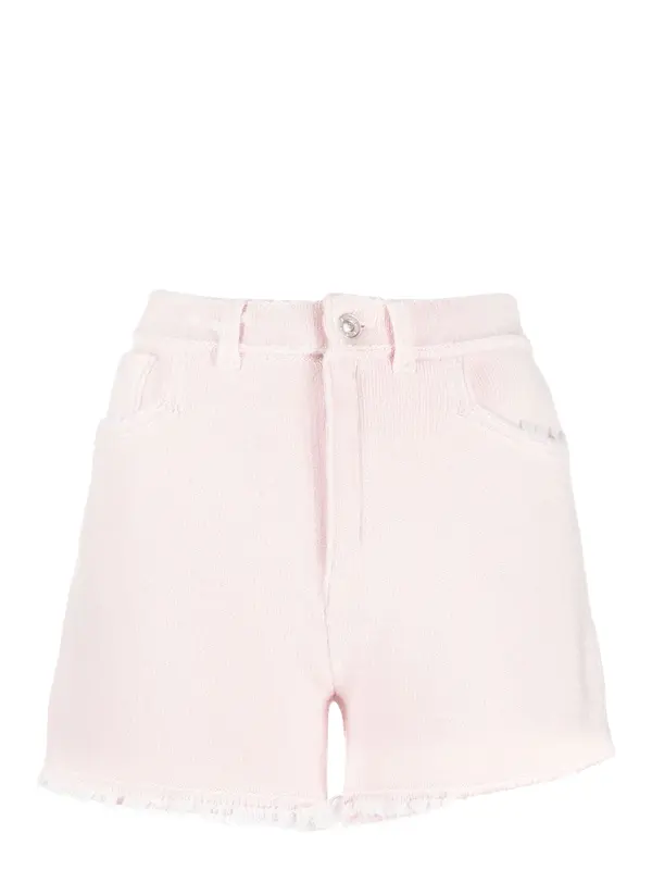 BARRIE Fine-knit Shorts - Pink