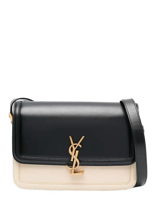 Saint Laurent Solferino Shoulder Bag - Black