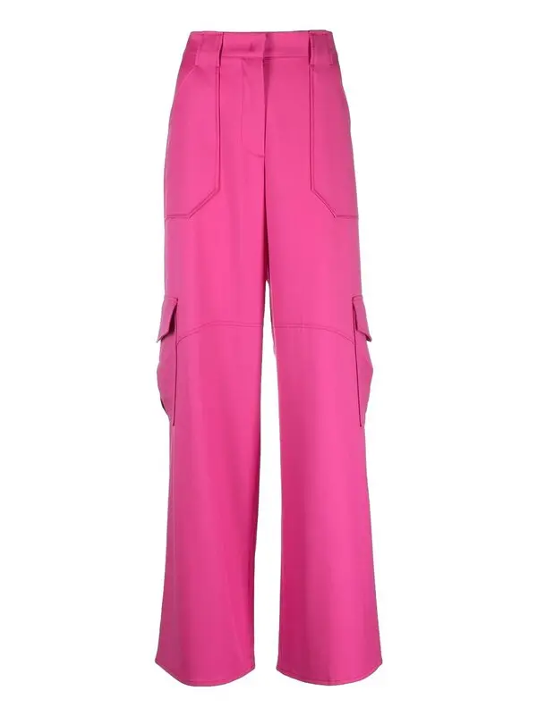 Fabiana Filippi Wide-leg Cargo Trousers - Pink