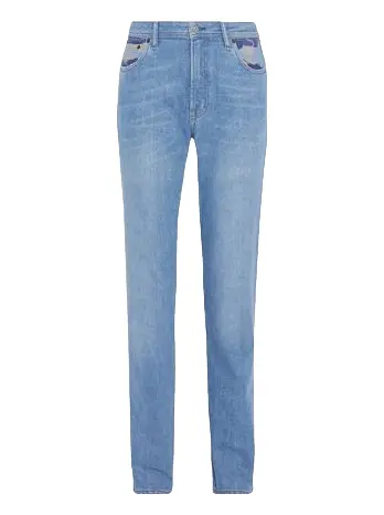 ACNE STUDIOS BLÅ KONST Skinny Jeans With Print - Blue