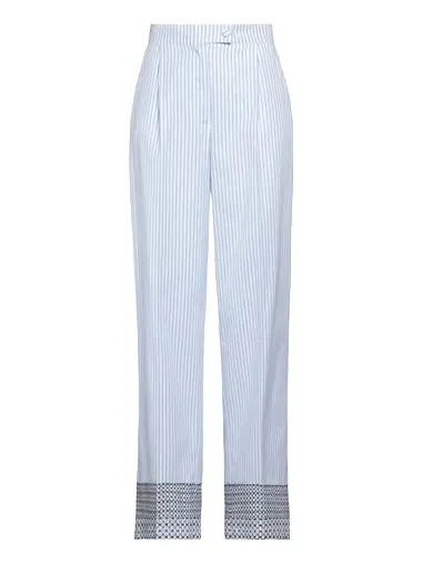 SFIZIO STUDIO Striped Wide Leg Pants - Blue
