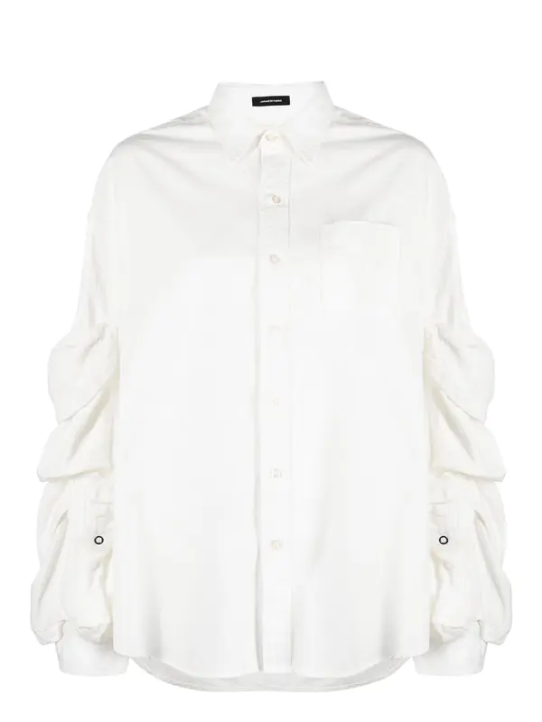 R13 Cargo Pocket Shirt - White
