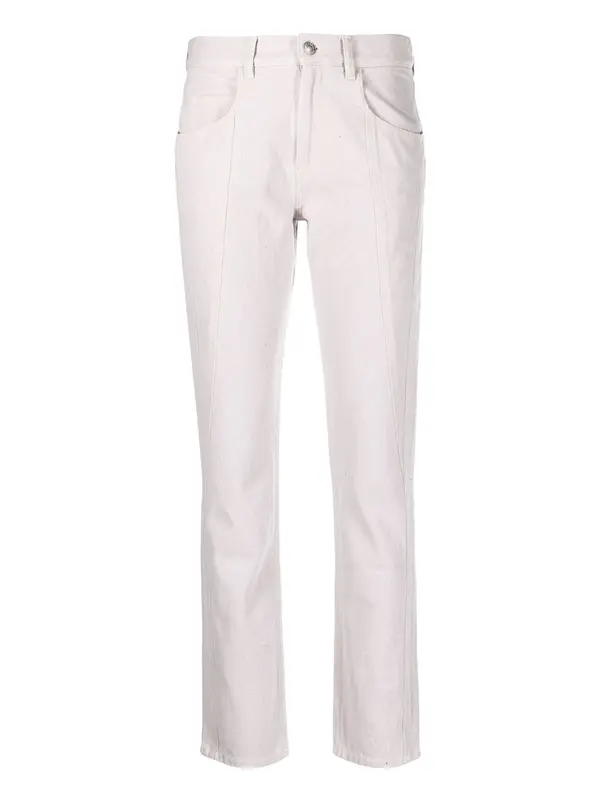 Isabel Marant Vikira Straight-leg Trousers - Pink
