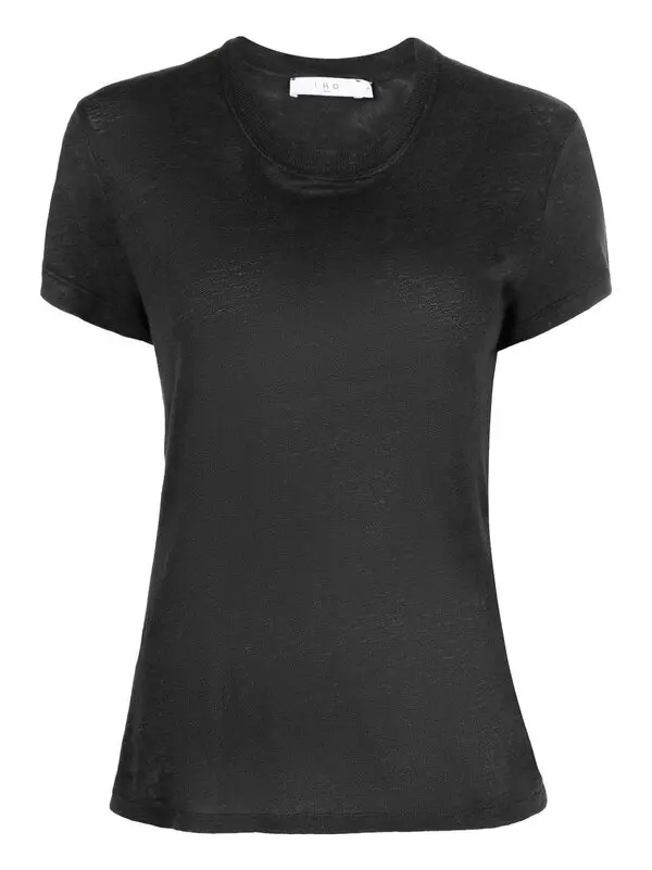 IRO PARIS Cap-sleeve T-shirt - Black