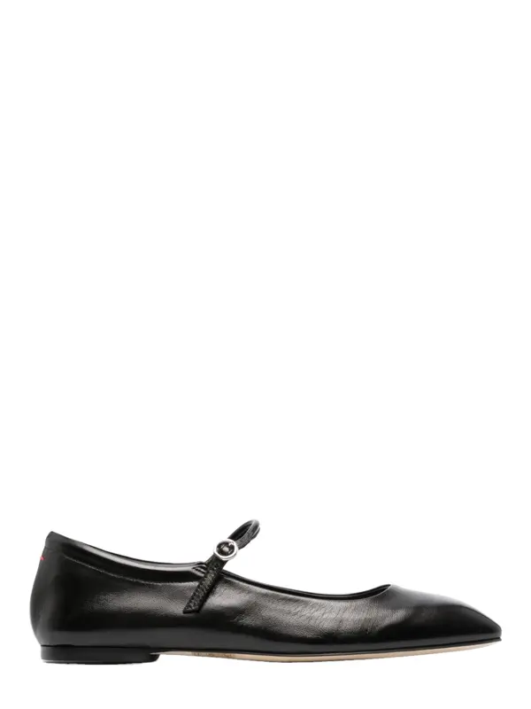 aeydĒ - Aeyde Mary Jane Leather Ballerina Shoes