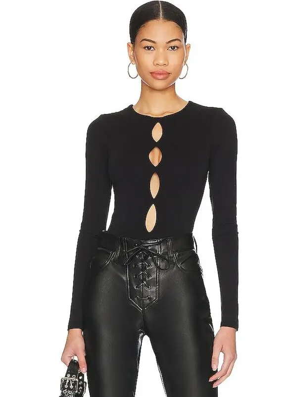 AFRM X Ellio Bodysuit - Black