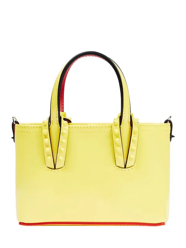 CHRISTIAN LOUBOUTIN Cabata Tote - Yellow